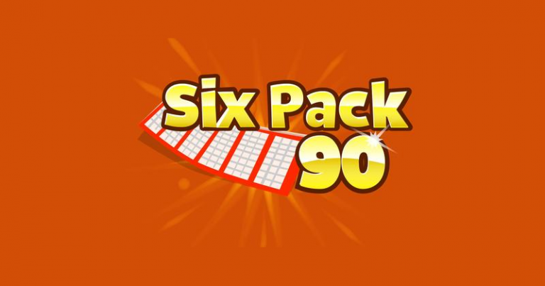 Six Pack 90 Bingo kuue mänguväljaga pileti hind kõigest €1